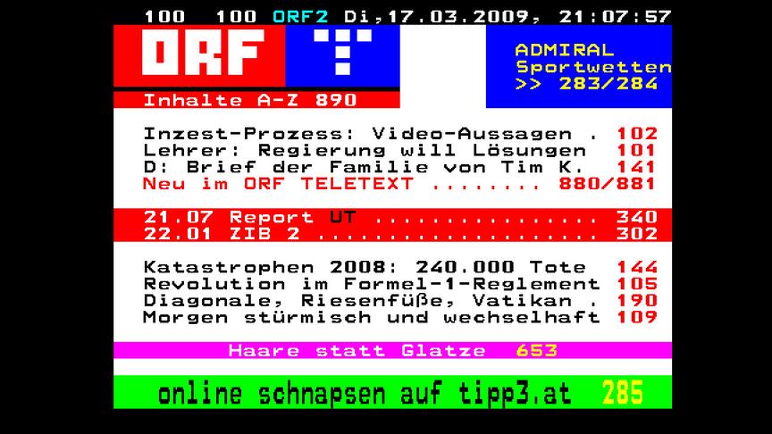 ORF TELETEXT feiert 40jähriges Bestehen - der.ORF.at