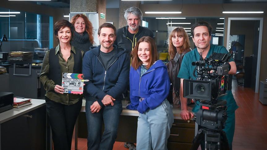 „Klappe, Kamera läuft!“: Drehstart für dritte „Soko Linz“-Staffel - der ...