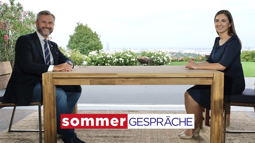 Bis zu 756.000 sahen „Sommergespräch“ mit Norbert Hofer, FPÖ - der.ORF.at